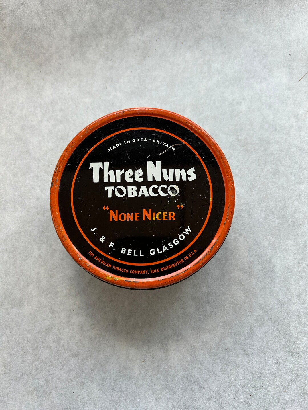 Three Nuns Tobacco Tin - Etsy