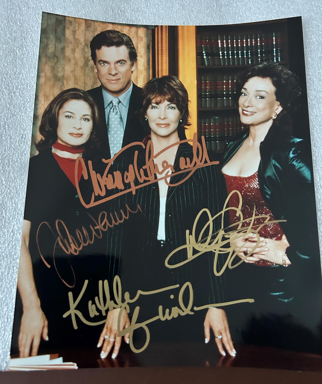 Autographed Photo of the Family Law Cast - Etsy