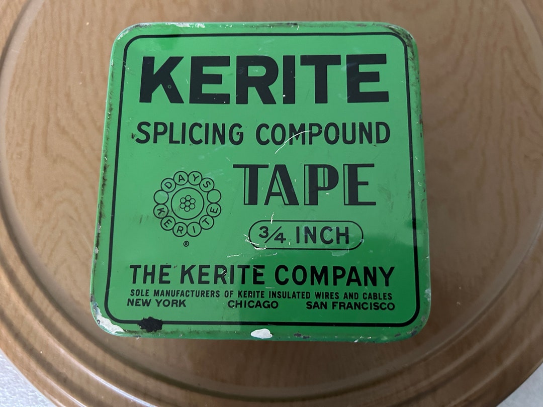Kerite Splicing Tape Tin - Etsy