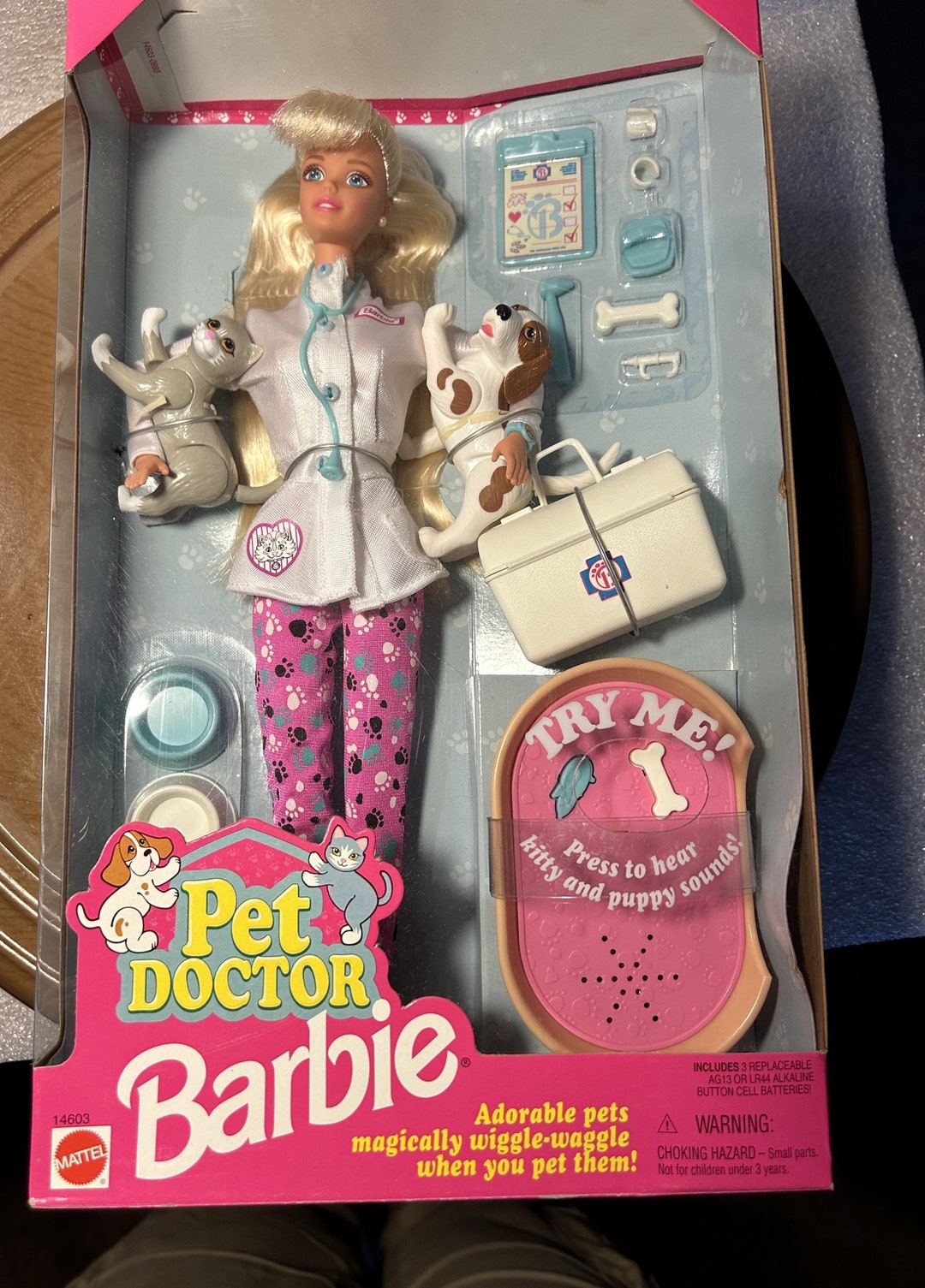 Pet Doctor Barbie - Etsy