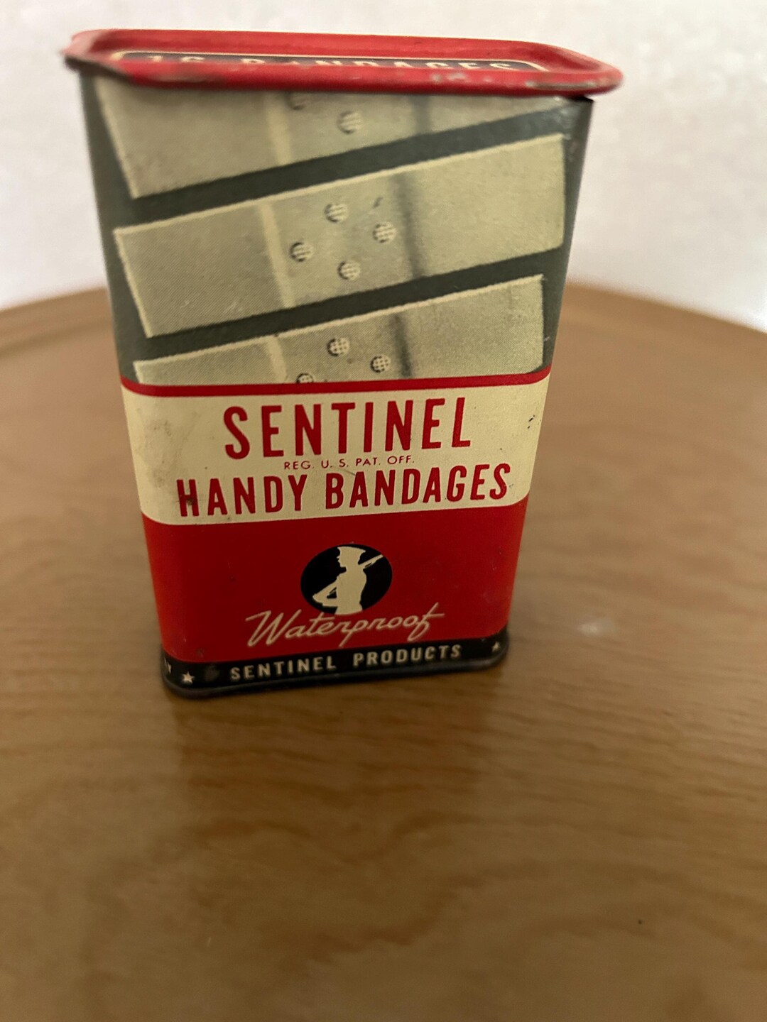 Sentinel Handy Bandage Tin With Slide Top - Etsy