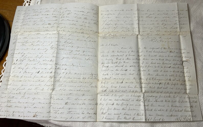 1847 Letter - Etsy