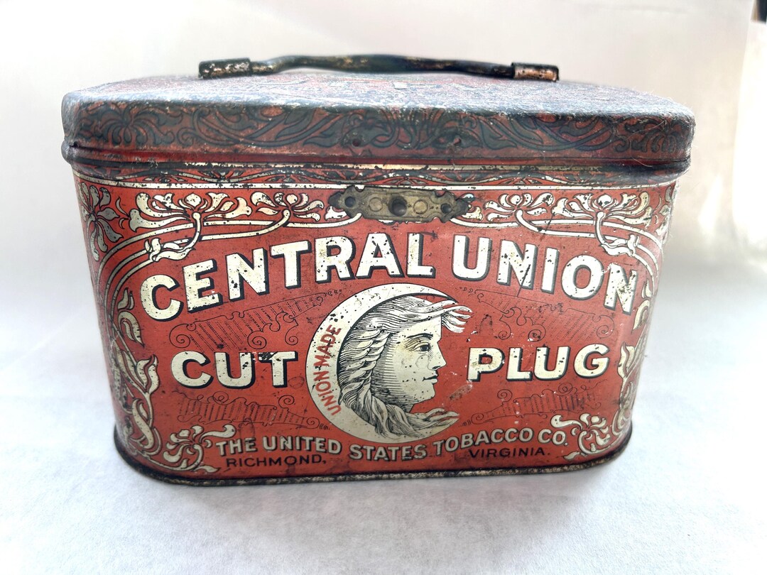 Central Union Cut Plug Tin - Etsy