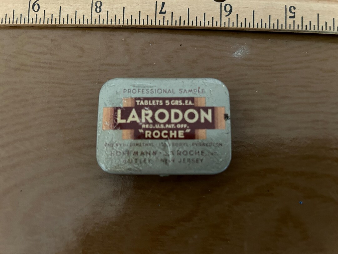 Larodon Roche Professional Sample Tin - Etsy