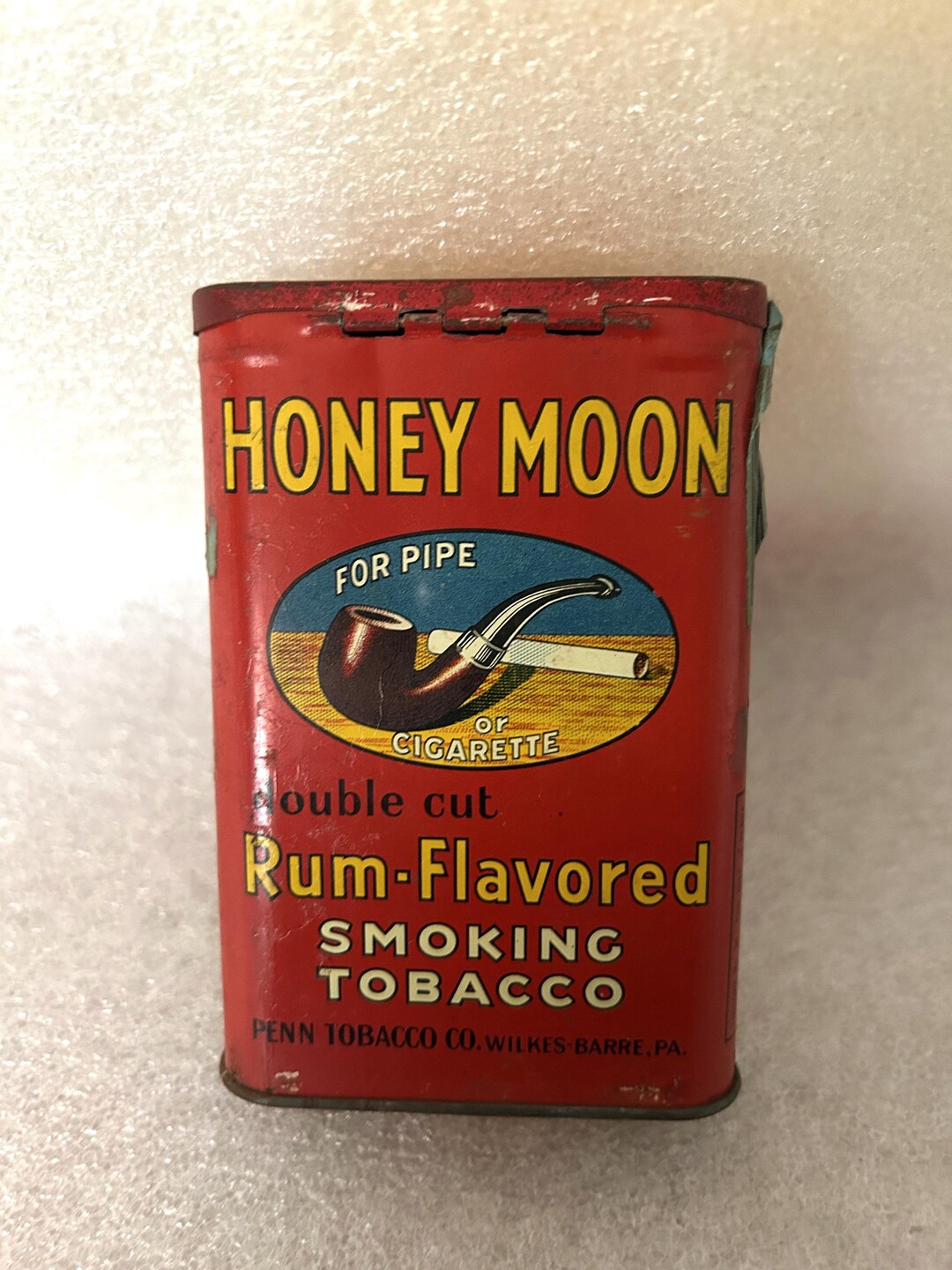 Honeymoon Rum Flavored Tobacco Tin - Etsy