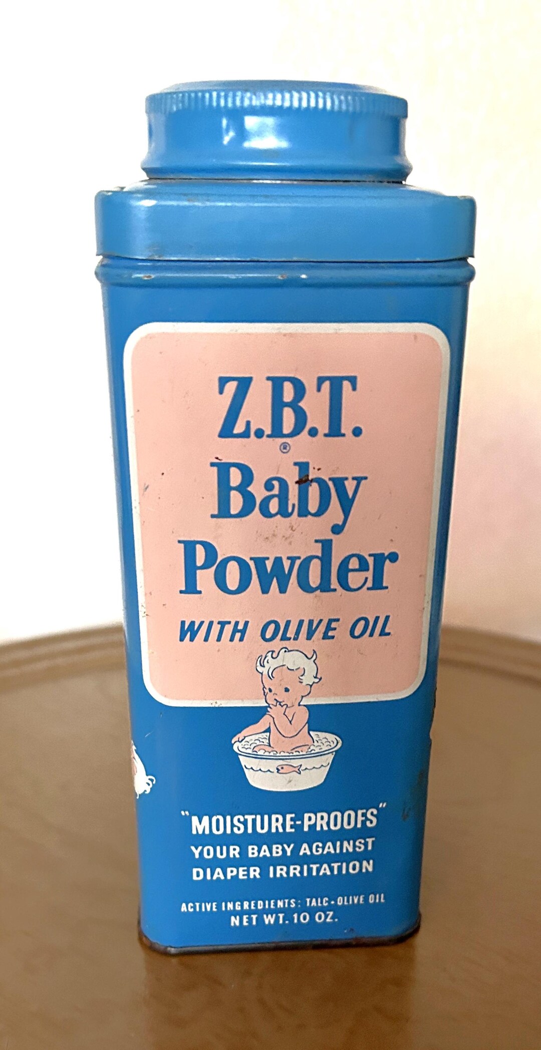 ZBT Baby Powder Tin - Etsy
