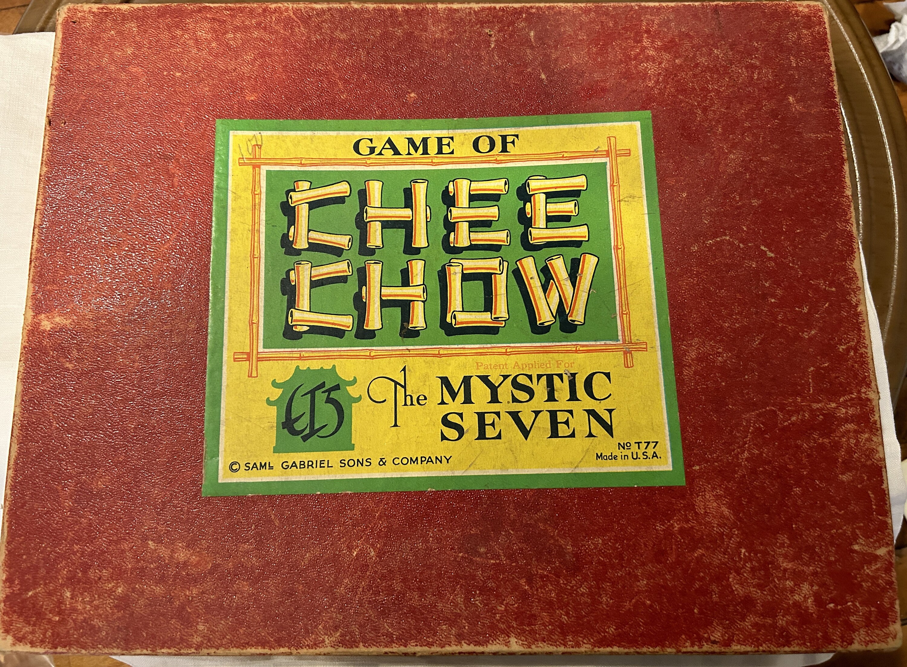 1939 Chee Chow Board Game - Etsy