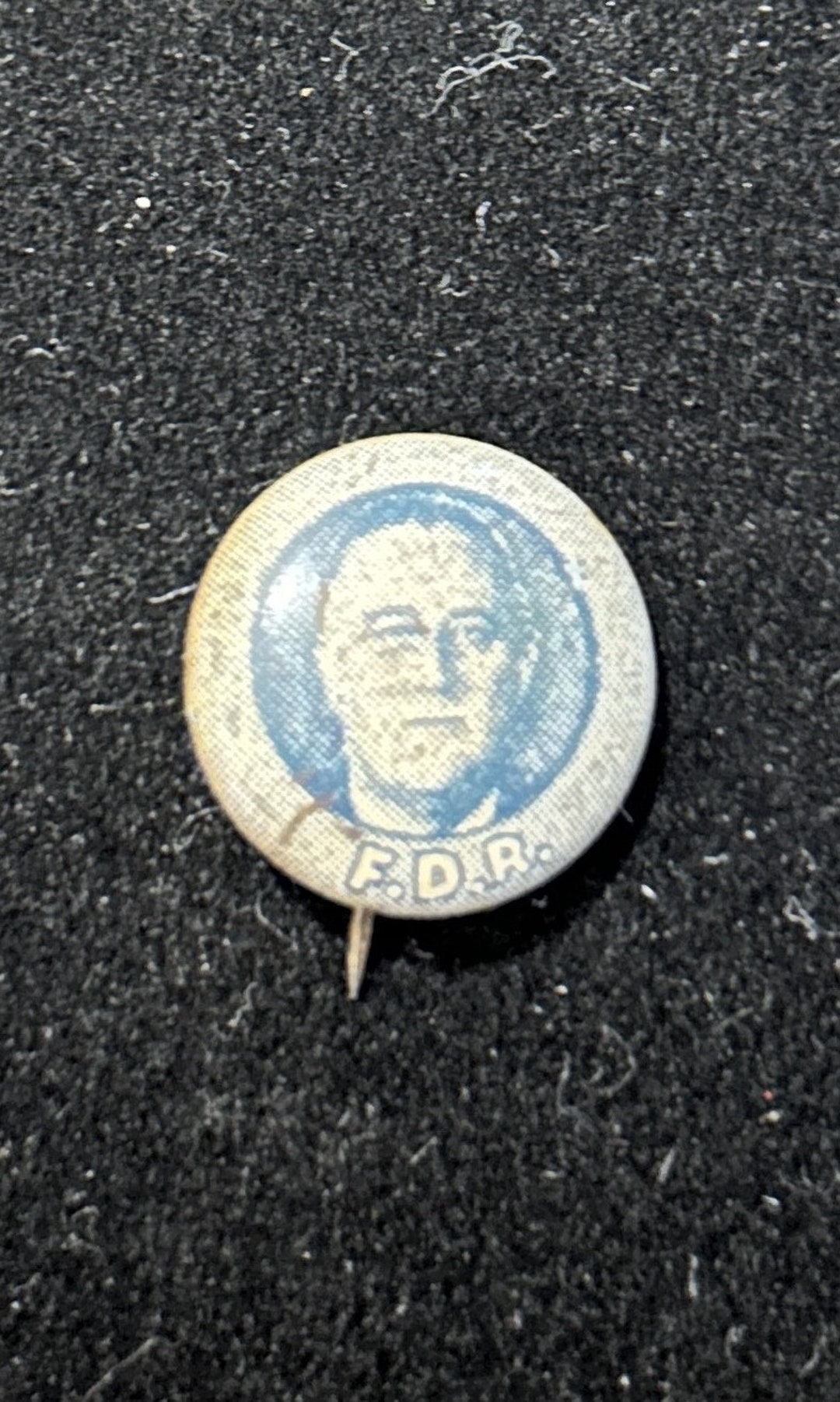 FDR Pin Back - Etsy