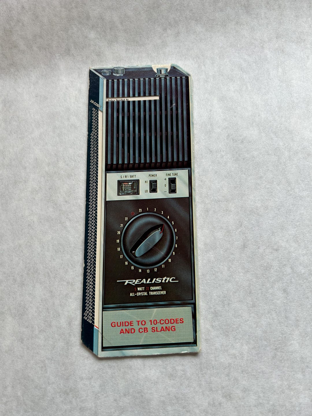 Radio Shack Guide to 10-codes and CB Slang - Etsy