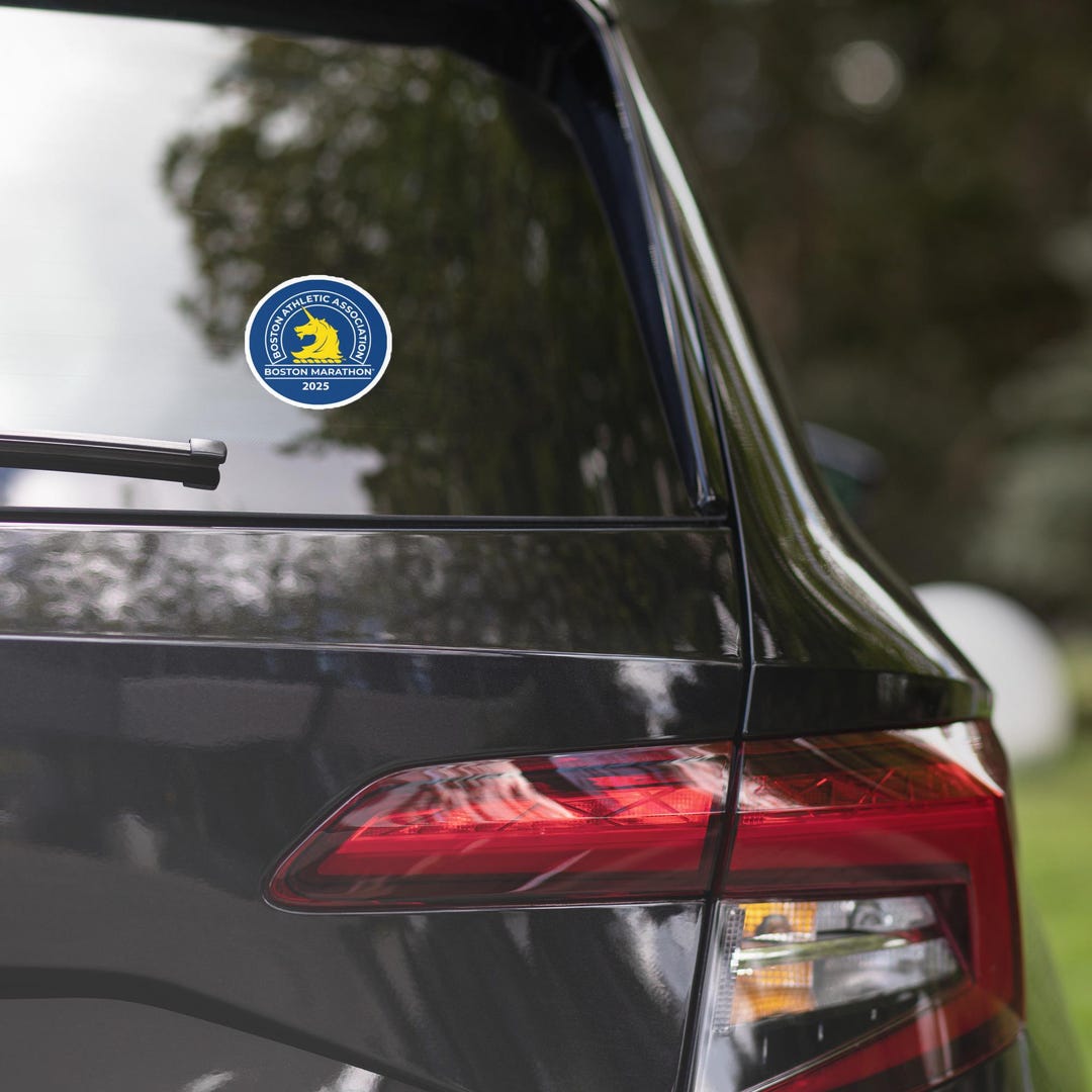 Boston Marathon 2025 Stickers | Durable & Bubble-free Decals for ...