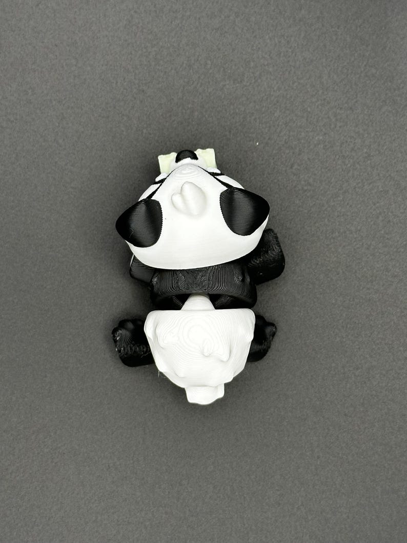 Panda Fidget Toy Set | Wiggly Panda Pair | 3D Printed | Matching Desk ...