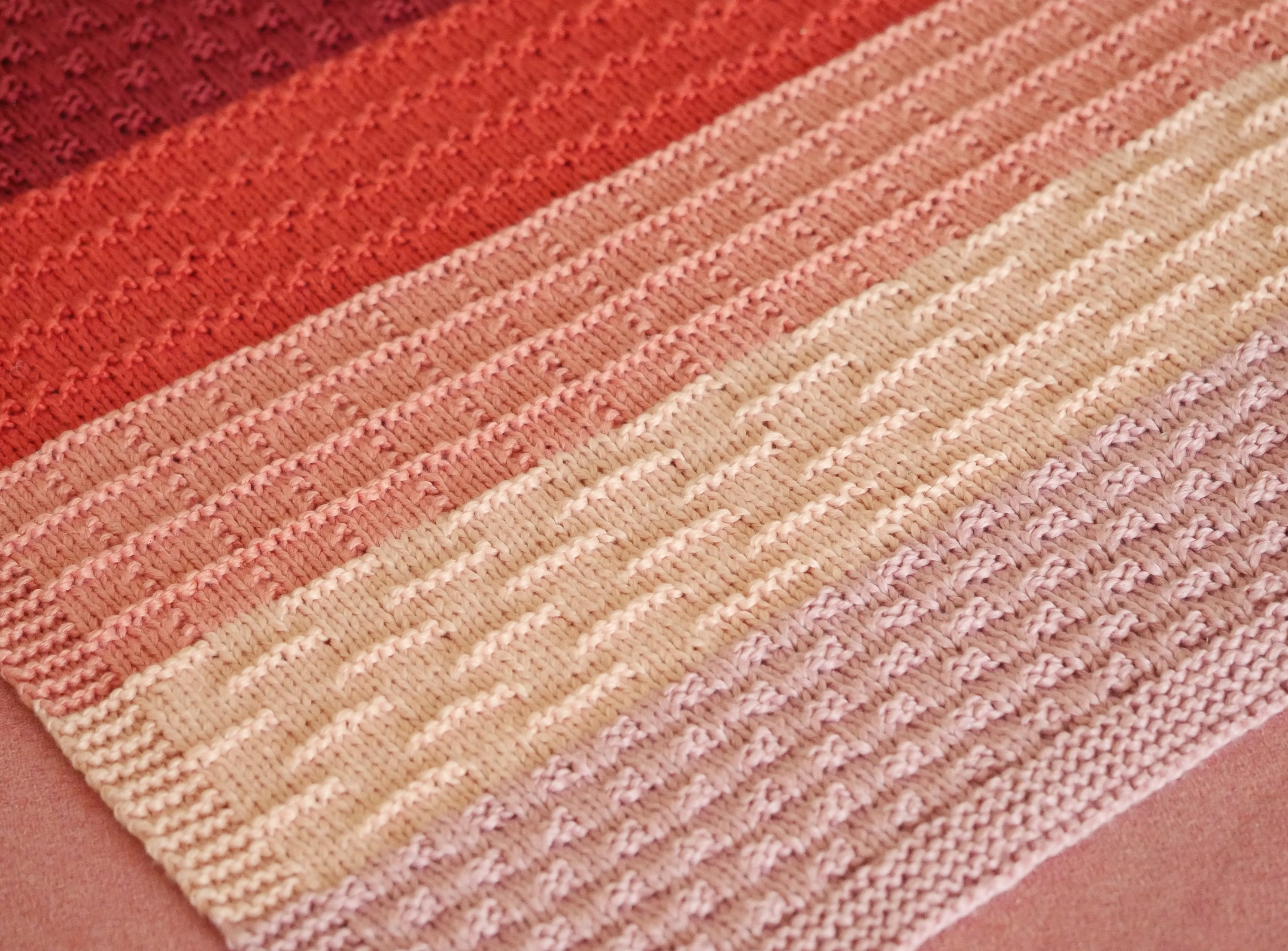 Knit & Purl Scarf (with Blanket) - Knitting - Dutch Pattern - Etsy
