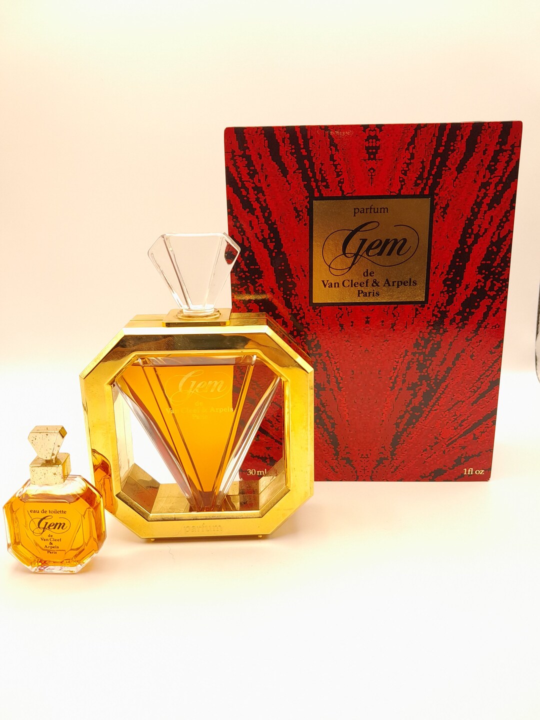 Van Cleef & Arpels Gem (1987) - 30ml Perfume Extract - Splash - Vintage ...
