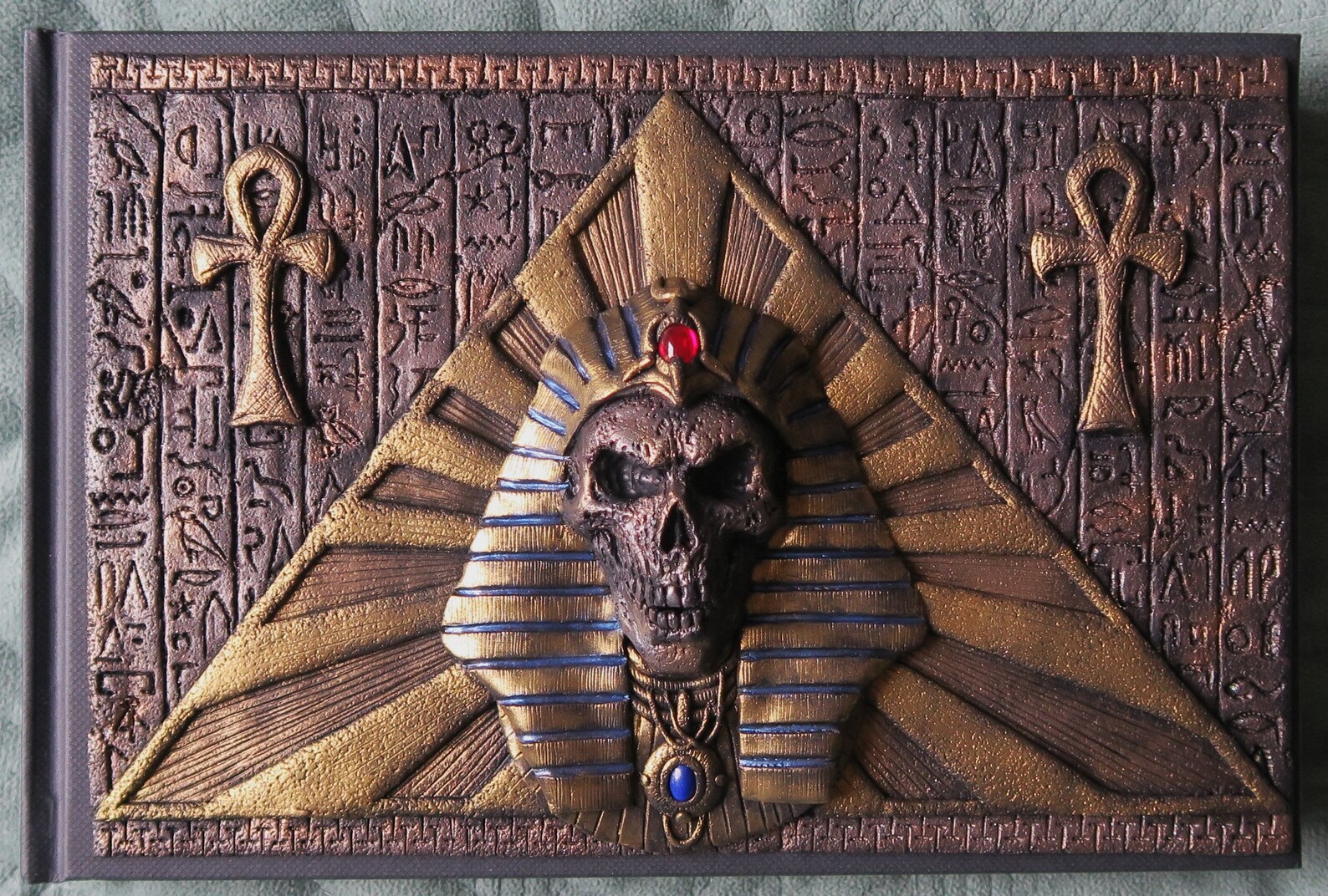 Pharaoh's Mummy, Ancient Egypt, Hieroglyphs, Polymer Clay Journal, 200 ...