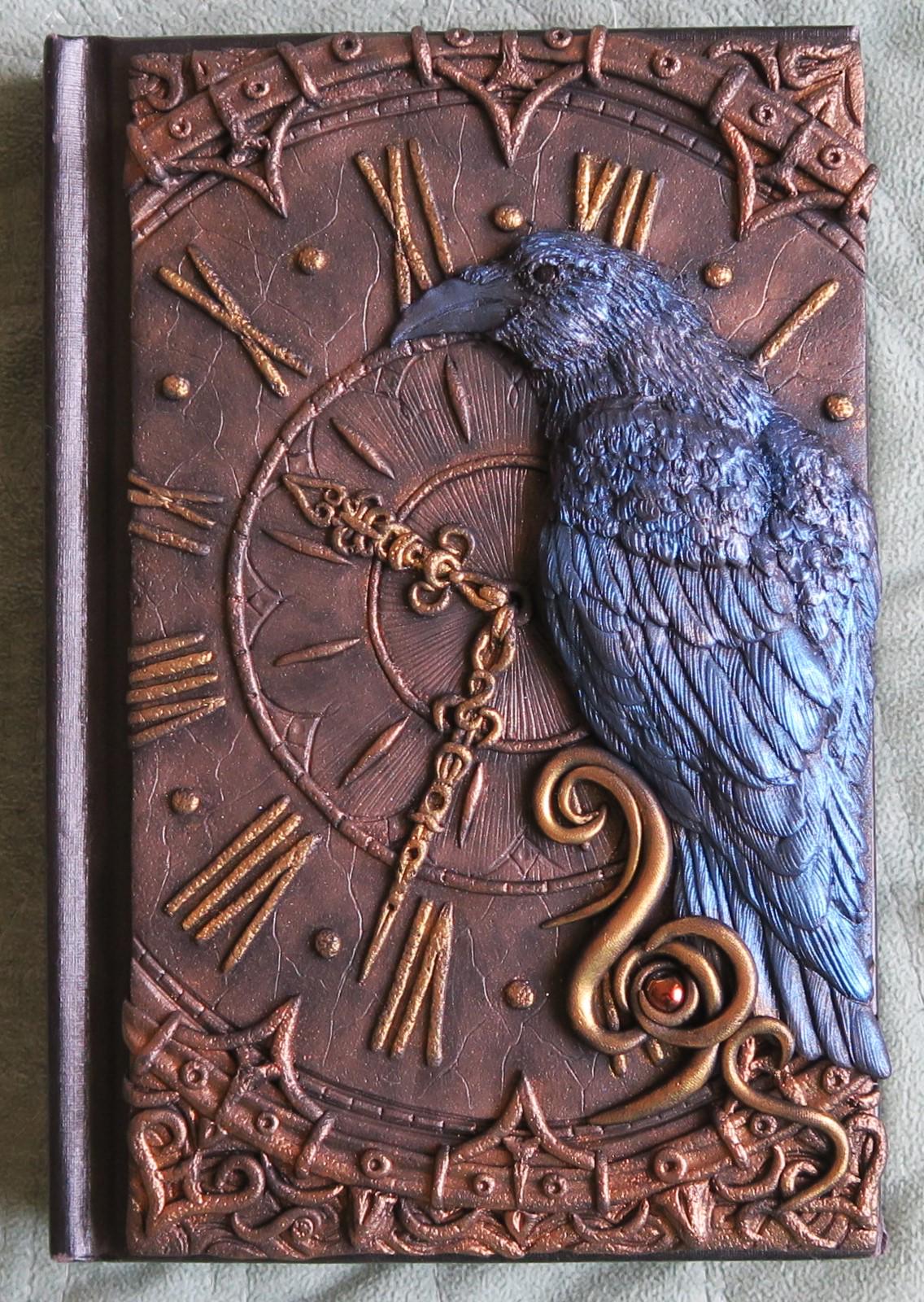 Crow, Polymer Clay Journal, 200 Blank Pages - Etsy