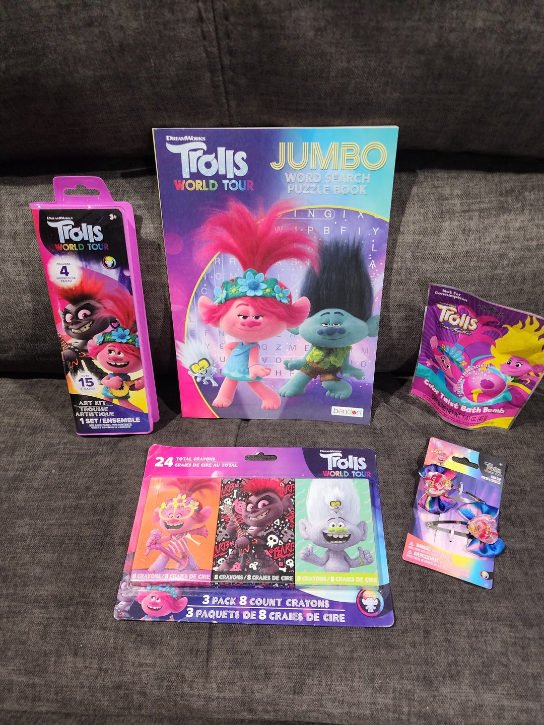 Trolls Bundle 6 Troll Jumbo Coloring Book Trolls Art Kit - Etsy