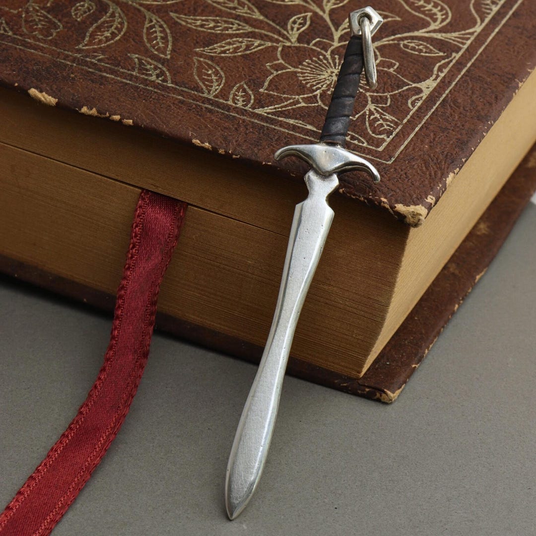 Mystic Sword Necklace, Forged Silver Sword Pendant With Chain, Big ...