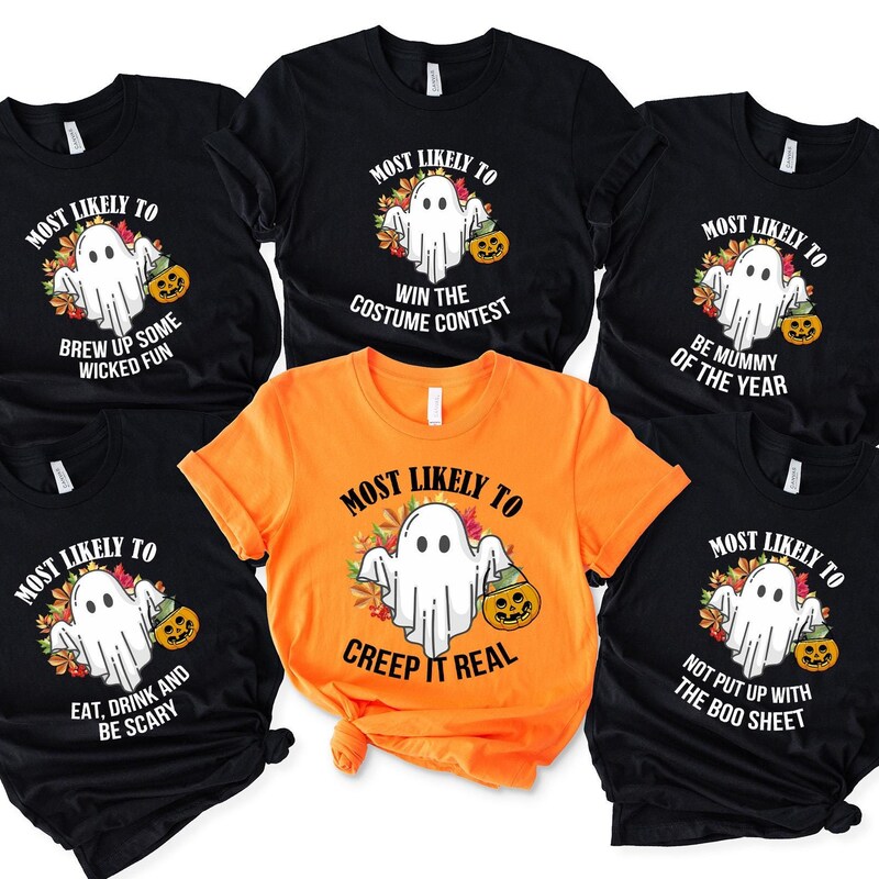 Group Halloween Shirts - Etsy