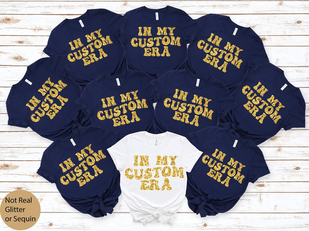 Custom Era Shirt: Personalized Retro Fan Tee - Etsy