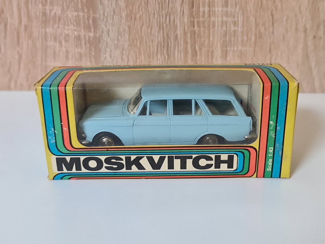 USSR Car Model Moskvich 427 1/43 A4 Metal - Etsy