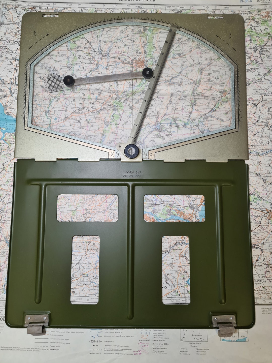 Vintage Russian Soviet Army Airborne Aviation Line for Maps. - Etsy