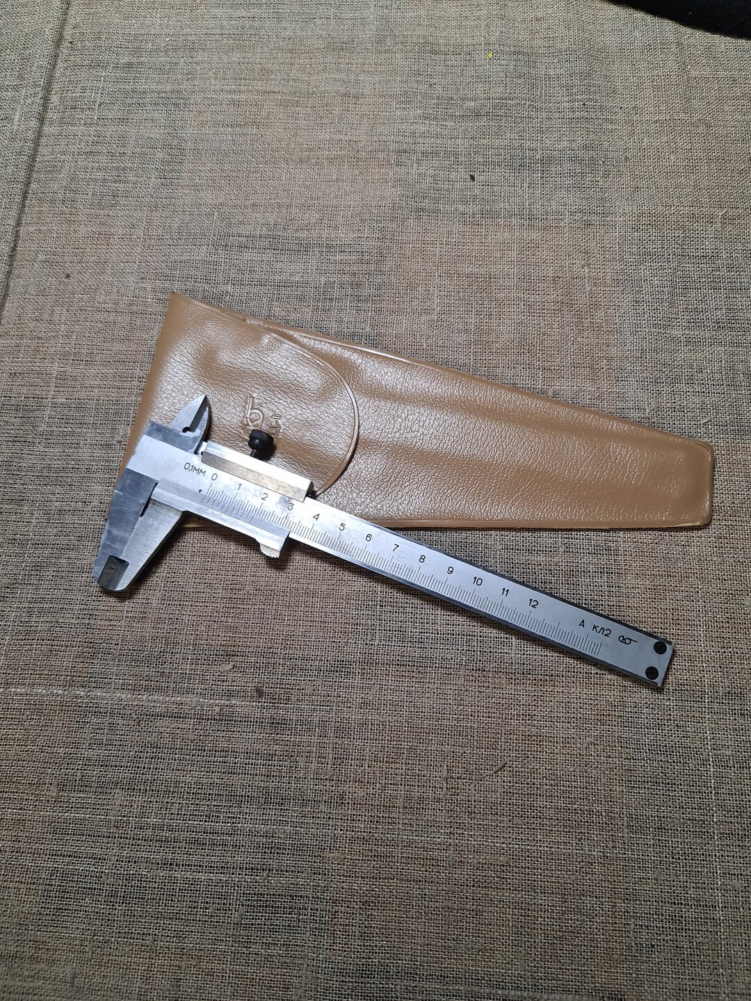 Vintage Soviet Measuring Device, Shtangel. for Measurements, External ...