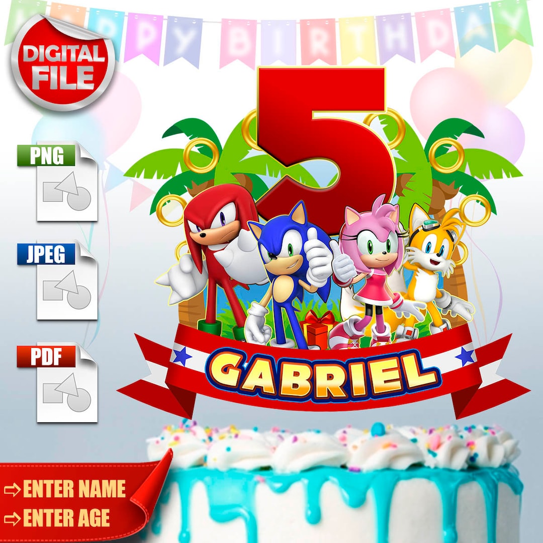 Cake Topper, Digital File Jpg, Pdf, Png - Etsy