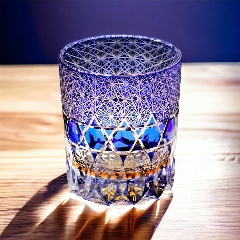 Crystal Glass ,hand Cut to Clear Glassware Japanese Edo Kiriko Style ...