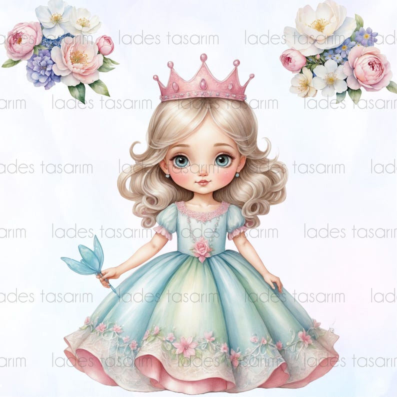 Princess Clipart , Little Princess Clipart , Royal Clipart , Princess ...