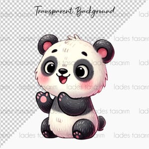 Panda Clipart , Cute Panda Clipart, Baby Panda Clipart, Baby Panda PNG ...
