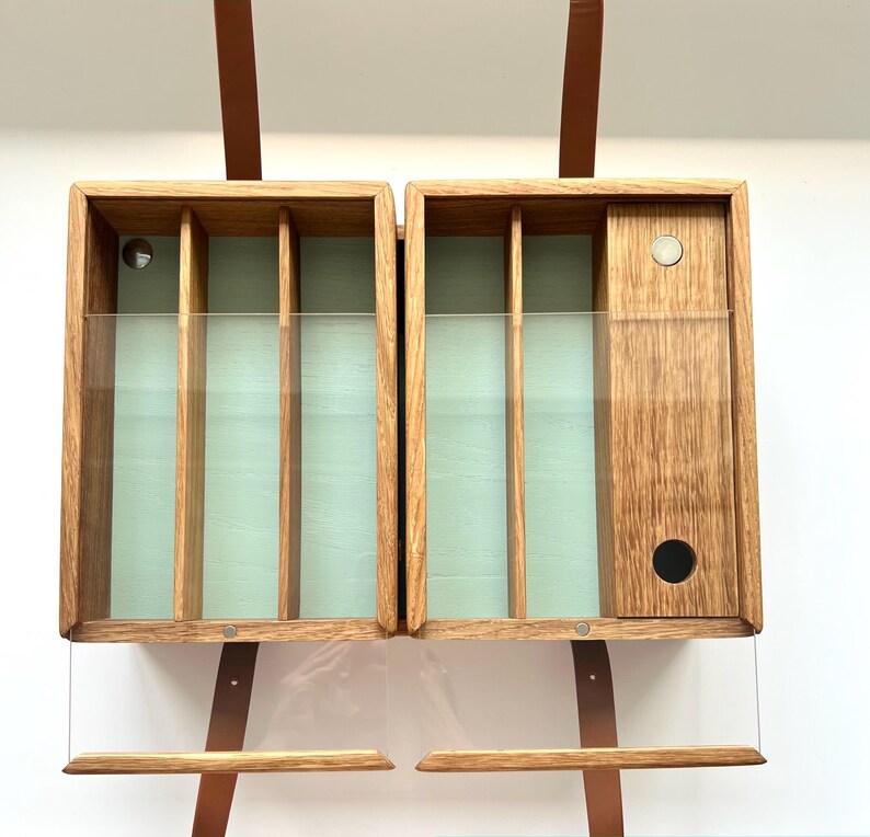 Large Wooden Thread Organizer, Sewing Box, Dmc Floss Storage ...