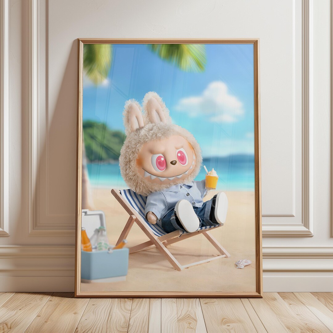 Labubu, Labubu Poster, the Monsters, Labubu Wall Art, Kids Wall Art ...