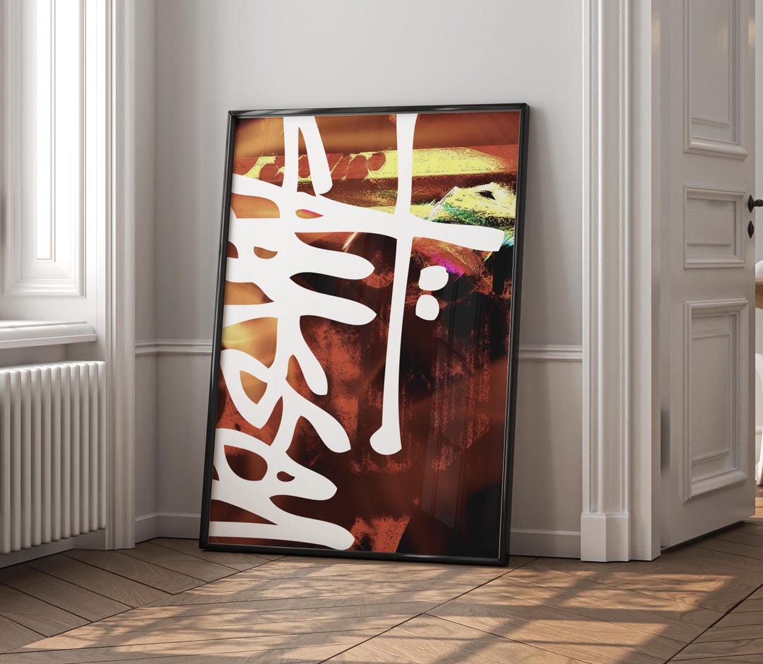 Stussy Poster, Stussy Wall Art, Hypebeast Poster, Trippy Wall Art ...