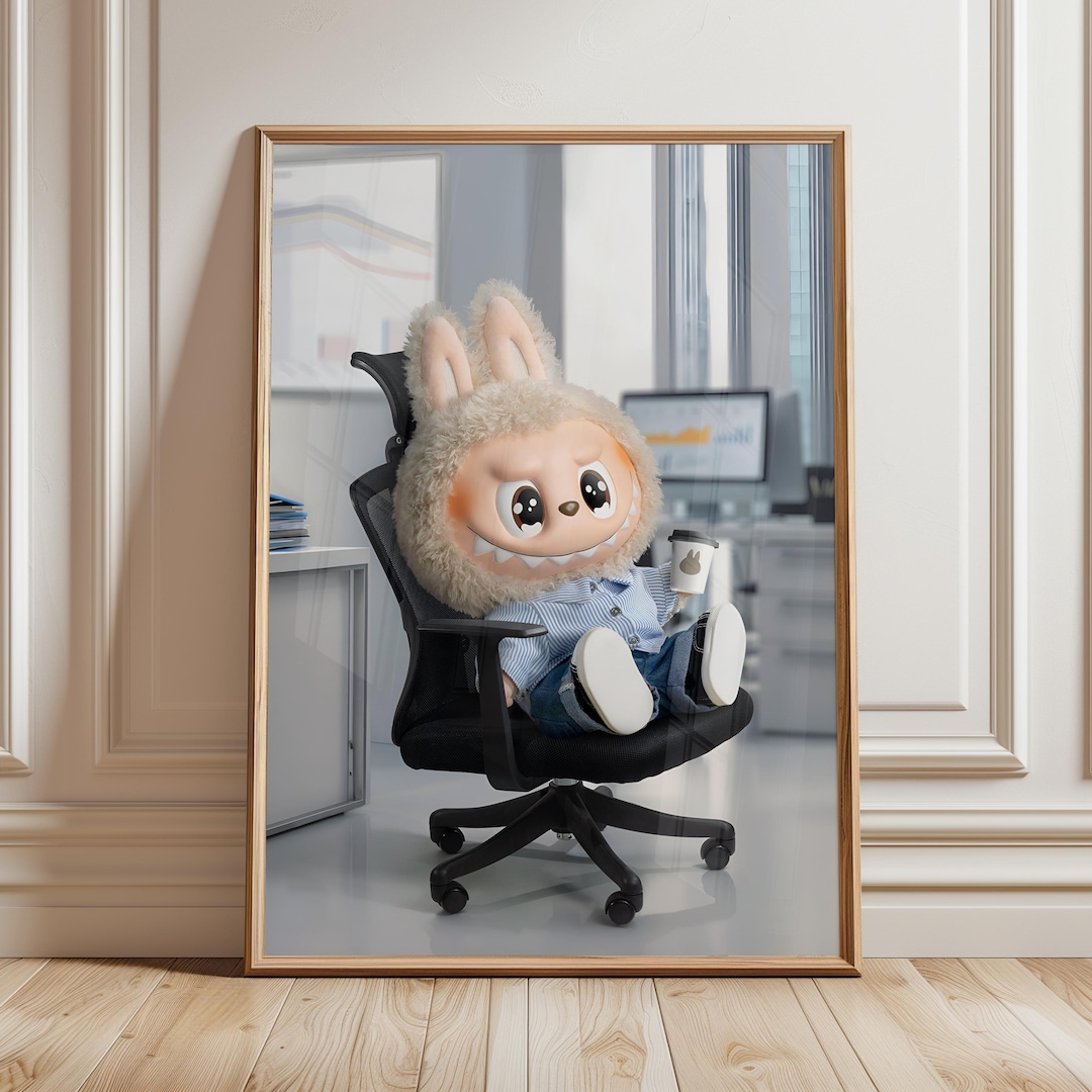 Labubu, Labubu Poster, the Monsters, Labubu Wall Art, Kids Wall Art ...