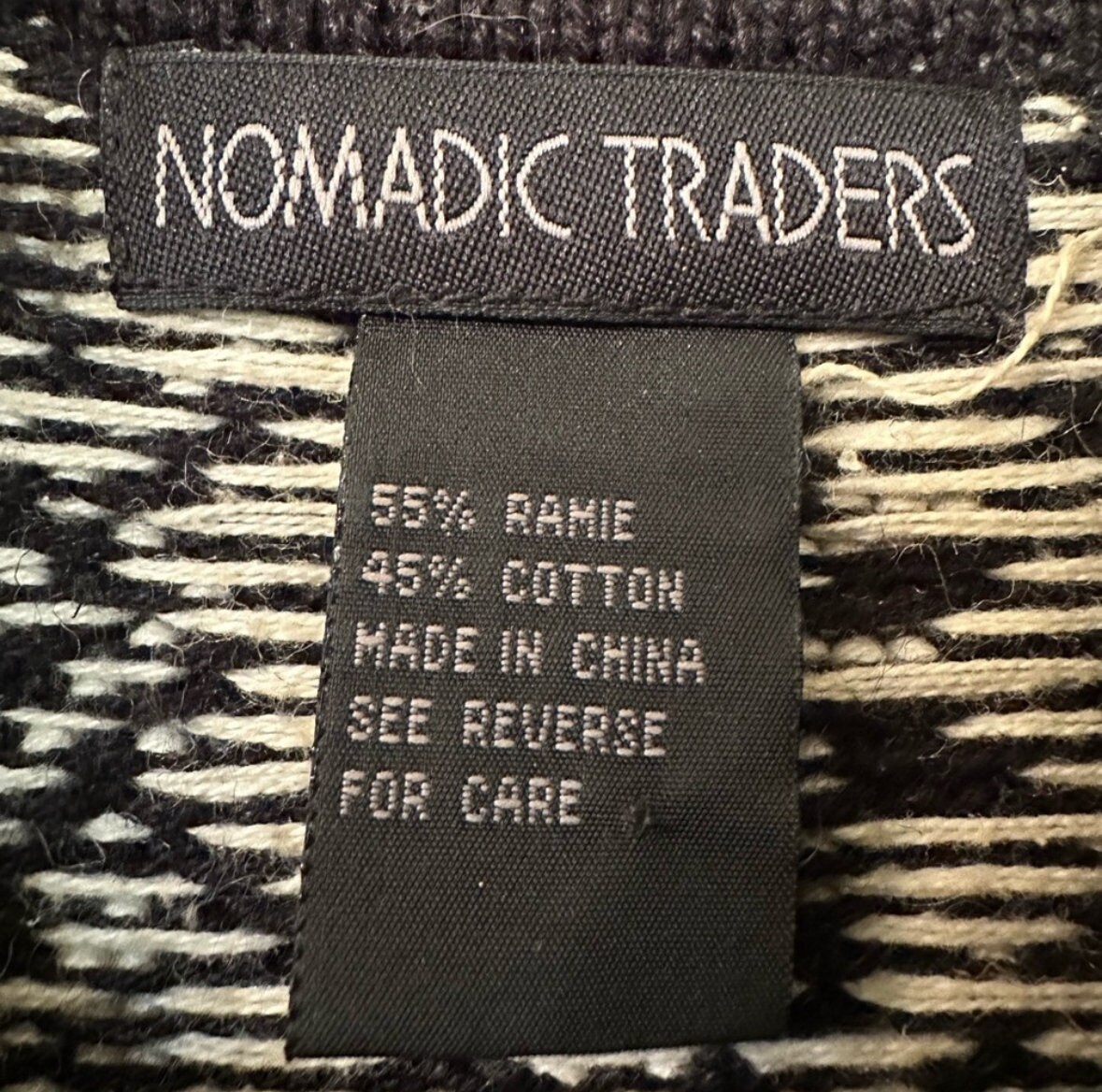 Vintage Nomadic Traders Womens Full Zip Norwegian Nordic Christmas ...