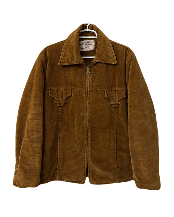 RARE 70s Mens Vintage Robert Hall Sportswear Corduroy… - Gem