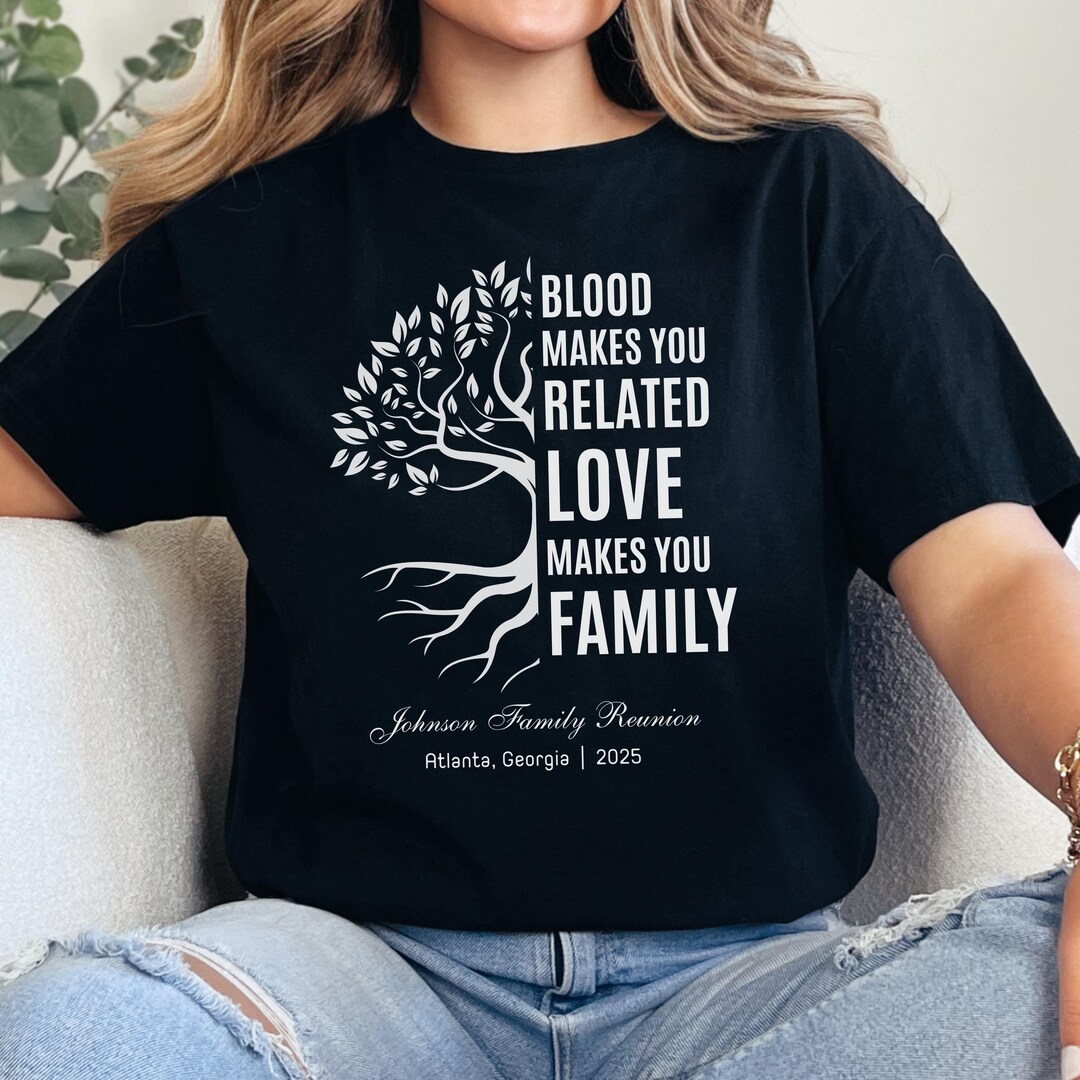 Personalized Family Reunion Shirt: Custom Family Matching Shirt, Family ...