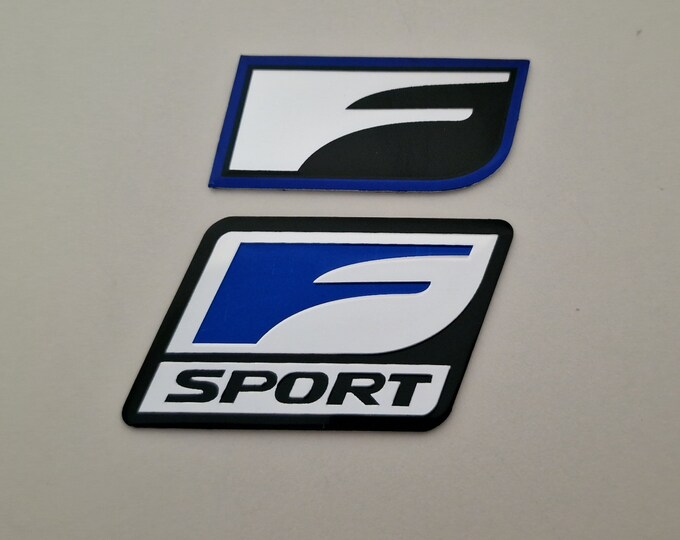 Lexus F Sport 3D Metal Badge Logo Emblem Sticker Graphic Decal - Etsy