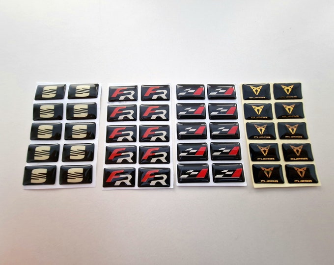 Seat Cupra FR 3D Badge Logo Emblem Sticker Graphic Decal - Etsy