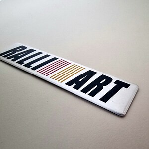 Mitsubishi Ralliart 3D Metal Badge Logo Emblem Sticker Graphic Decal ...