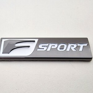 Lexus F Sport 3D Metal Badge Logo Emblem Sticker Graphic Decal - Etsy