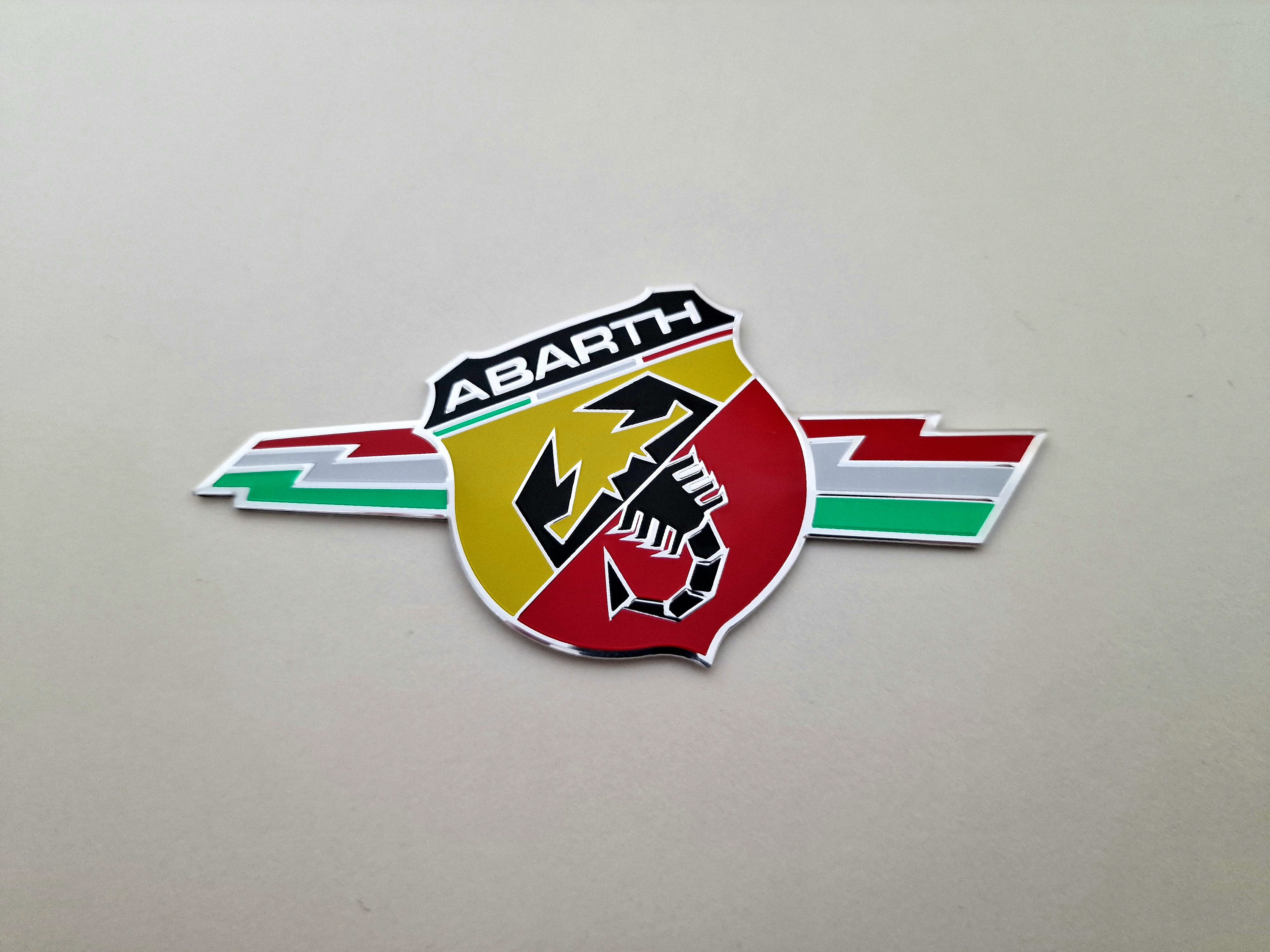 Fiat Abarth 3D Metal Badge Logo Emblem Sticker Graphic Decal - Etsy