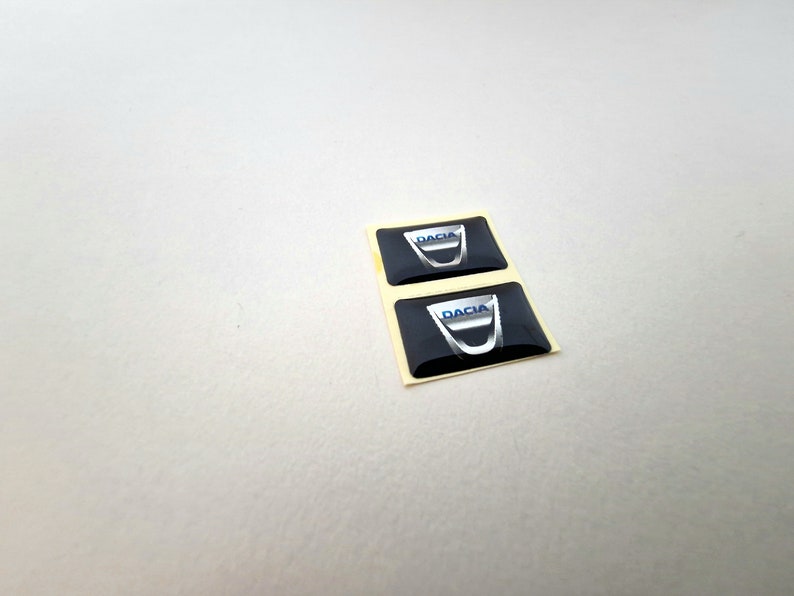 Dacia 3D Domed Badge Logo Emblem Sticker Graphic Decal - Etsy