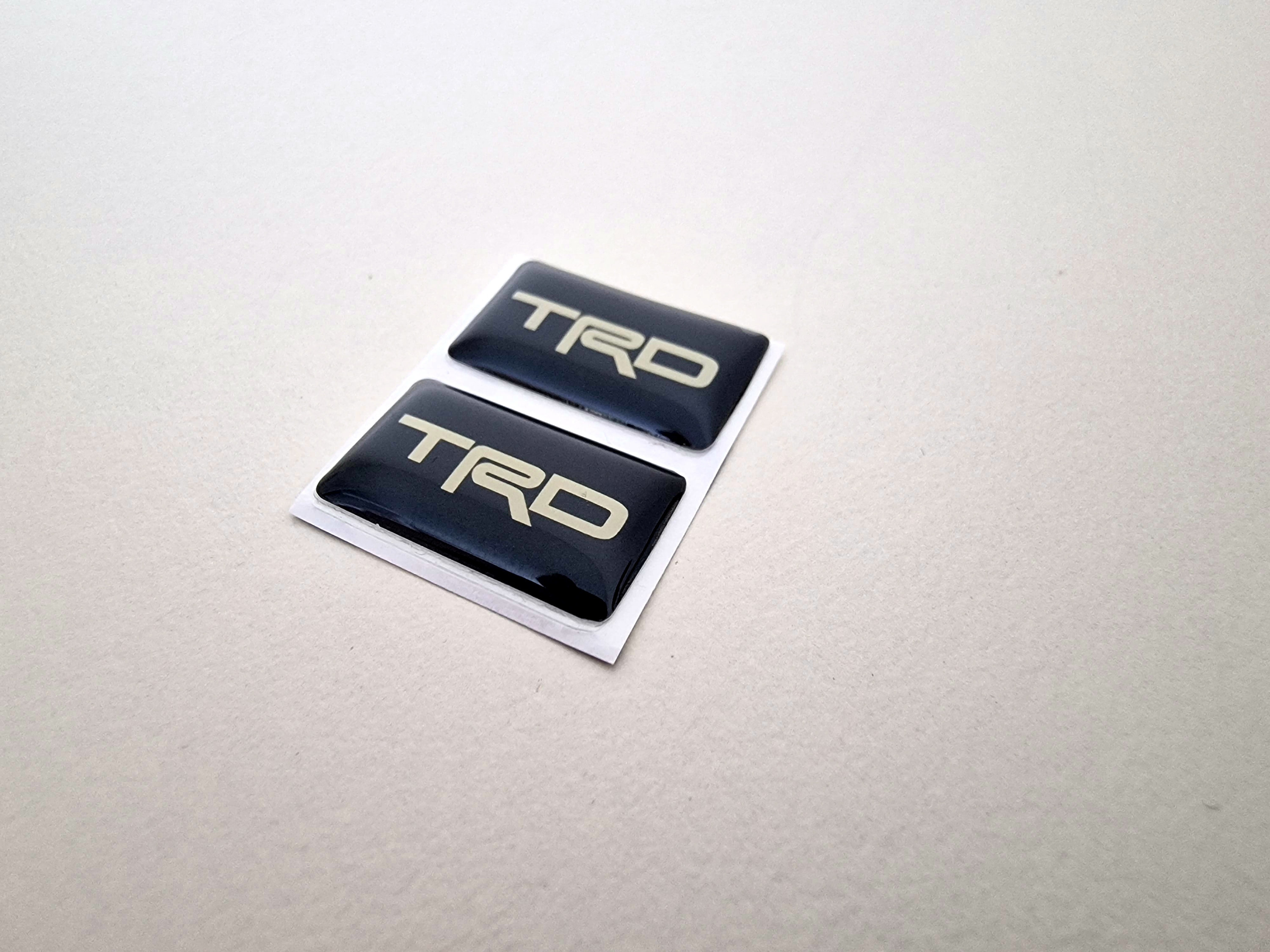 Toyota TRD 3D Domed Badge Logo Emblem Sticker Graphic Decal - Etsy