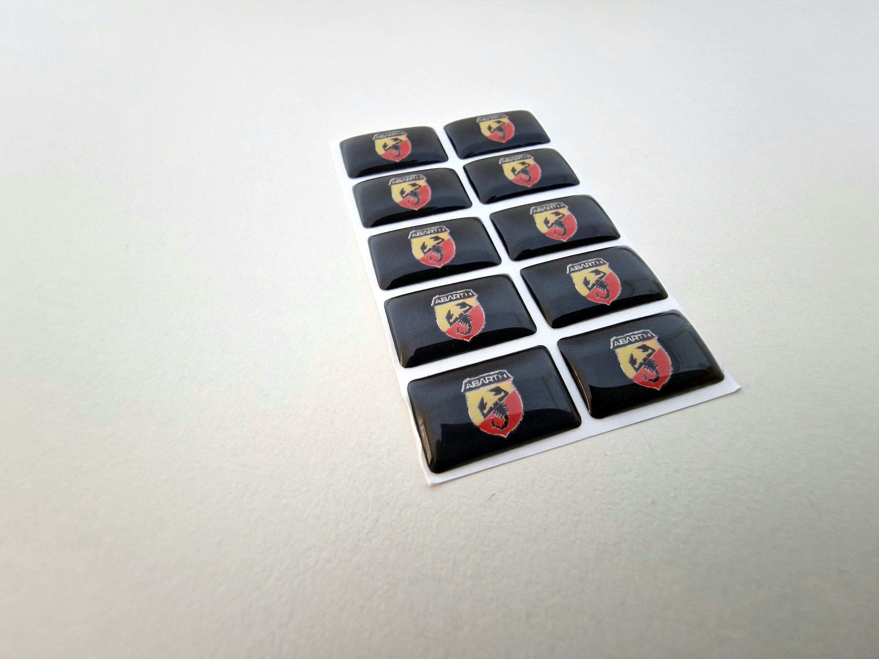 Fiat Abarth 3D Domed Badge Logo Emblem Sticker Graphic Decal - Etsy
