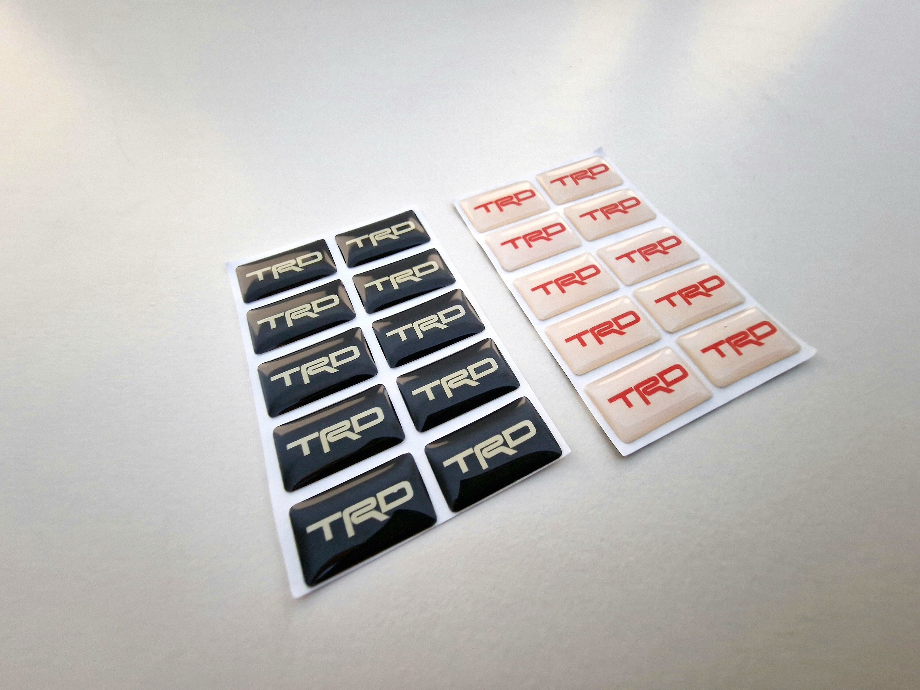 Toyota TRD 3D Domed Badge Logo Emblem Sticker Graphic Decal - Etsy