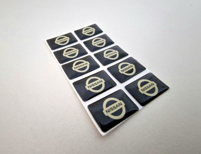 Nissan 3D Domed Badge Logo Emblem Sticker Graphic Decal - Etsy