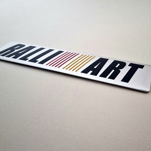 Mitsubishi Ralliart 3D Metal Badge Logo Emblem Sticker Graphic Decal ...