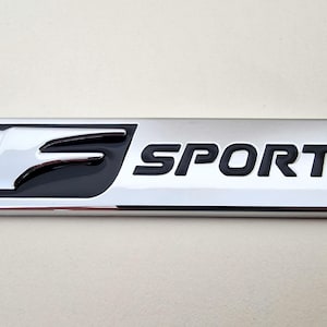 Lexus F Sport 3D Metal Badge Logo Emblem Sticker Graphic Decal - Etsy
