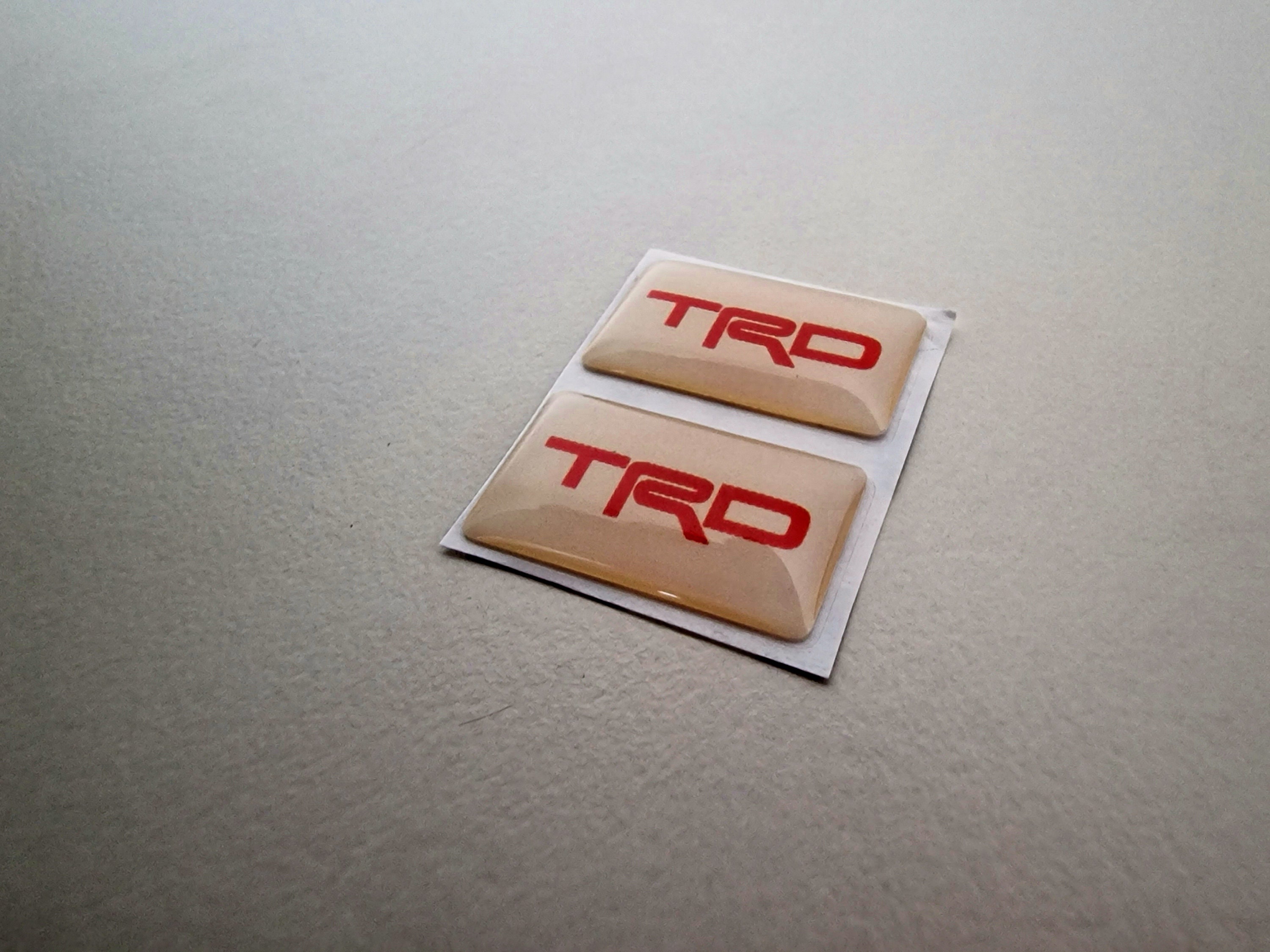 Toyota TRD 3D Domed Badge Logo Emblem Sticker Graphic Decal - Etsy